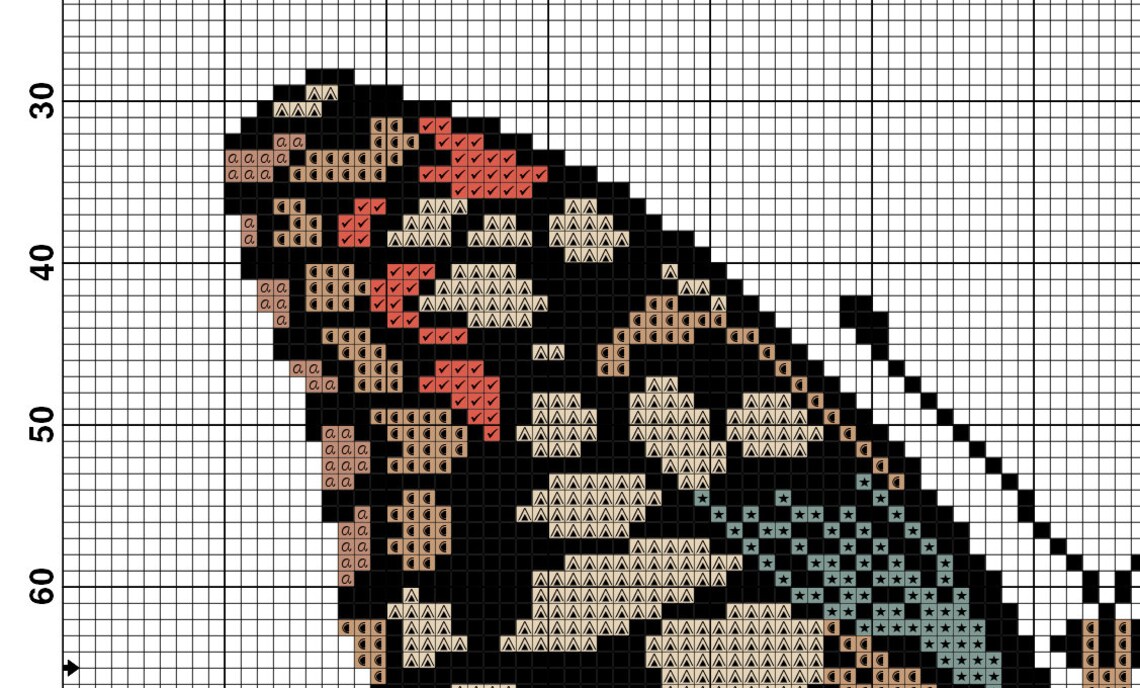 Butterfly Cross Stitch Pattern Woodland Insect Nature Cross - Etsy
