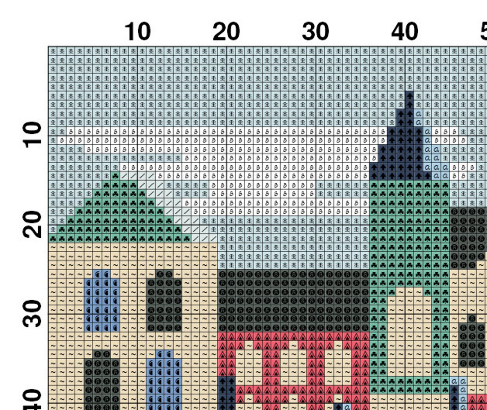 Amsterdam Cross Stitch Pattern. Holland Modern Travel Poster. | Etsy