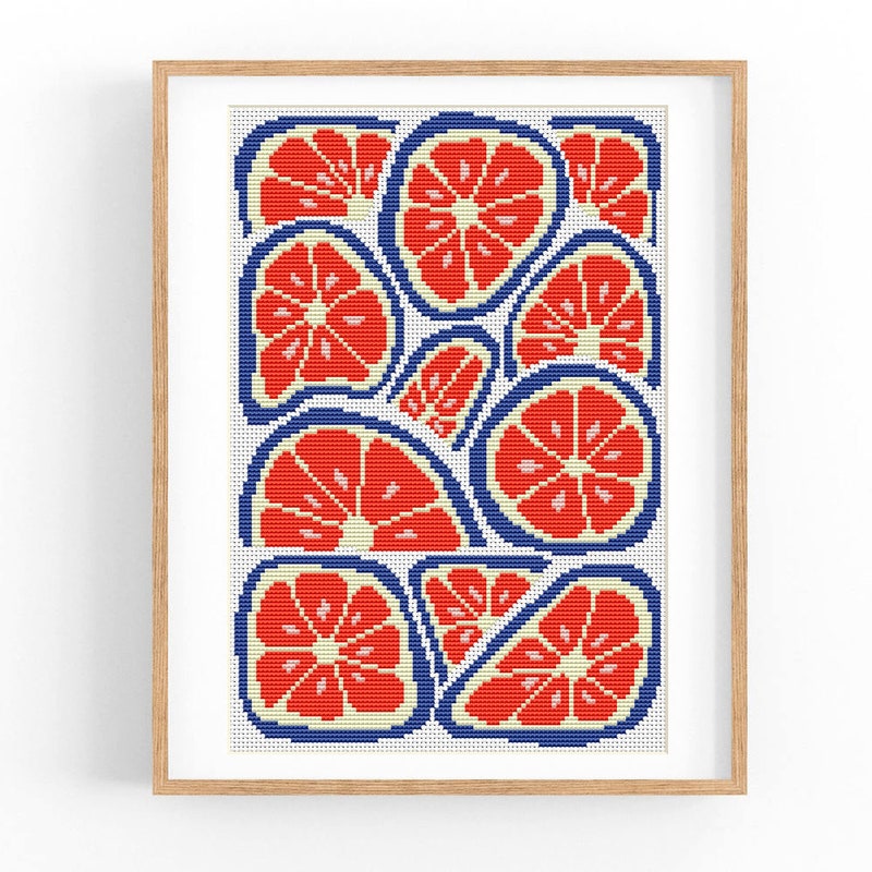 Cross Stitch Pdf Vegetable Patterns - Etsy