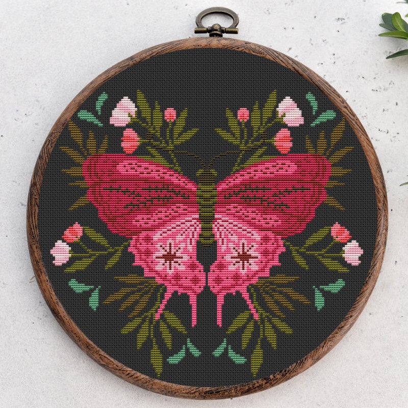 Cross Stitch Hoop - Etsy