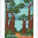 Cross Stitch Pattern Madagascar Africa. Retro Travel Poster. - Etsy