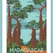 Cross Stitch Pattern Madagascar Africa. Retro Travel Poster. - Etsy