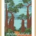 Cross Stitch Pattern Madagascar Africa. Retro Travel Poster. - Etsy