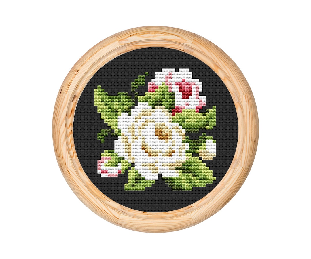Vintage Flowers Cross Stitch Pattern, Antique Cross Stitch Design, Mini ...