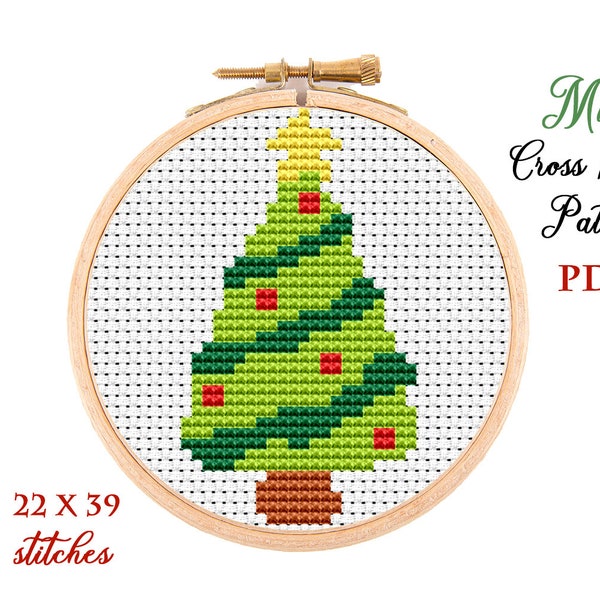 Cross Stitch Tree - Etsy