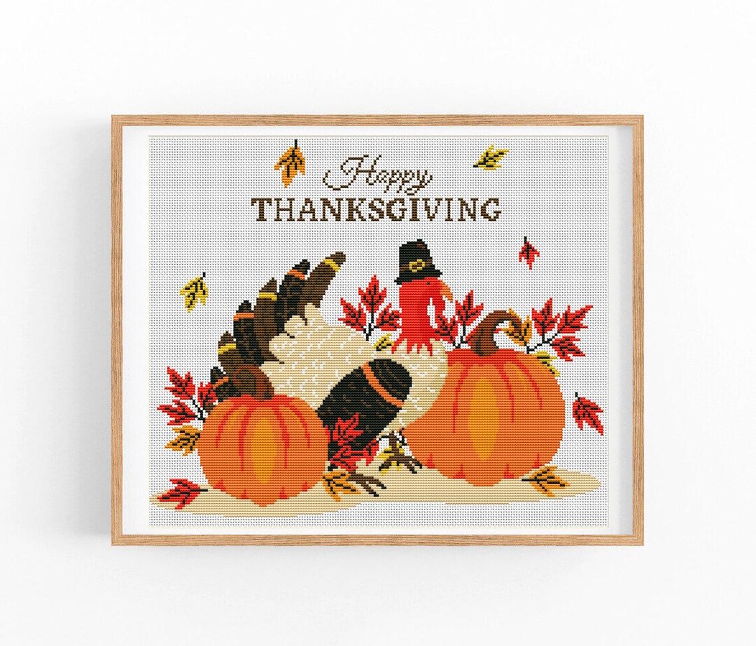 Fall Cross Stitch Pattern, Halloween, Fall Cross Stitch PDF ...