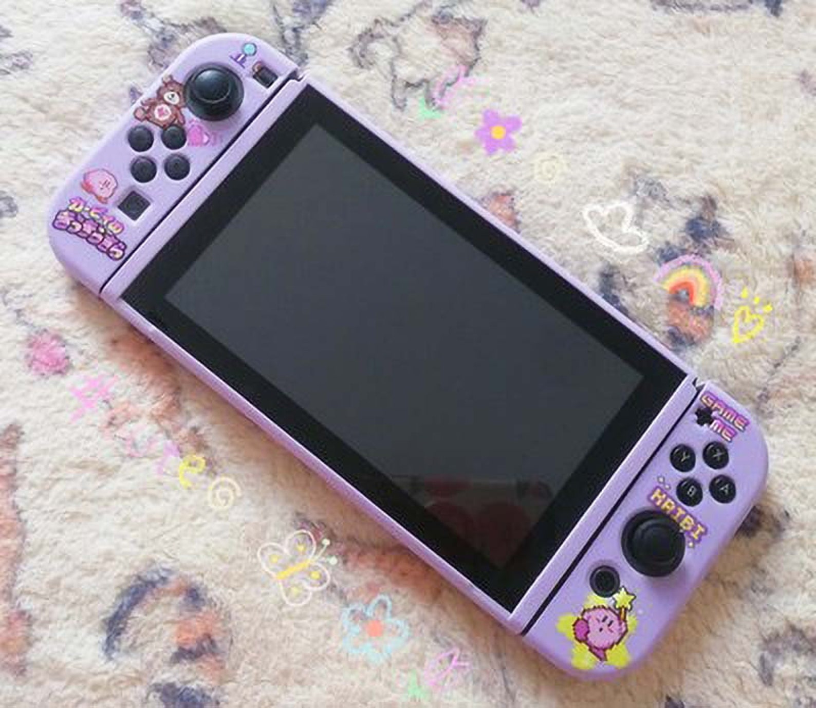 Switch Case / Soft Nintendo Switch Shell / Cute Kirby Cartoon - Etsy