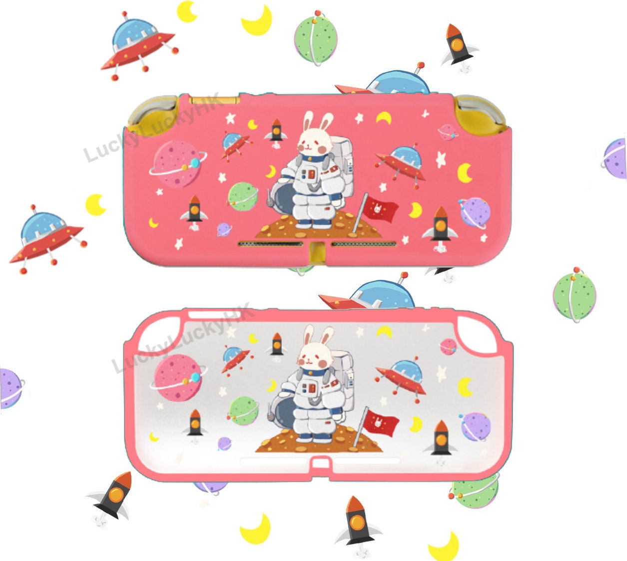 Switch Lite Case / Nintendo Switch Lite Shell / Cute Space Protection ...