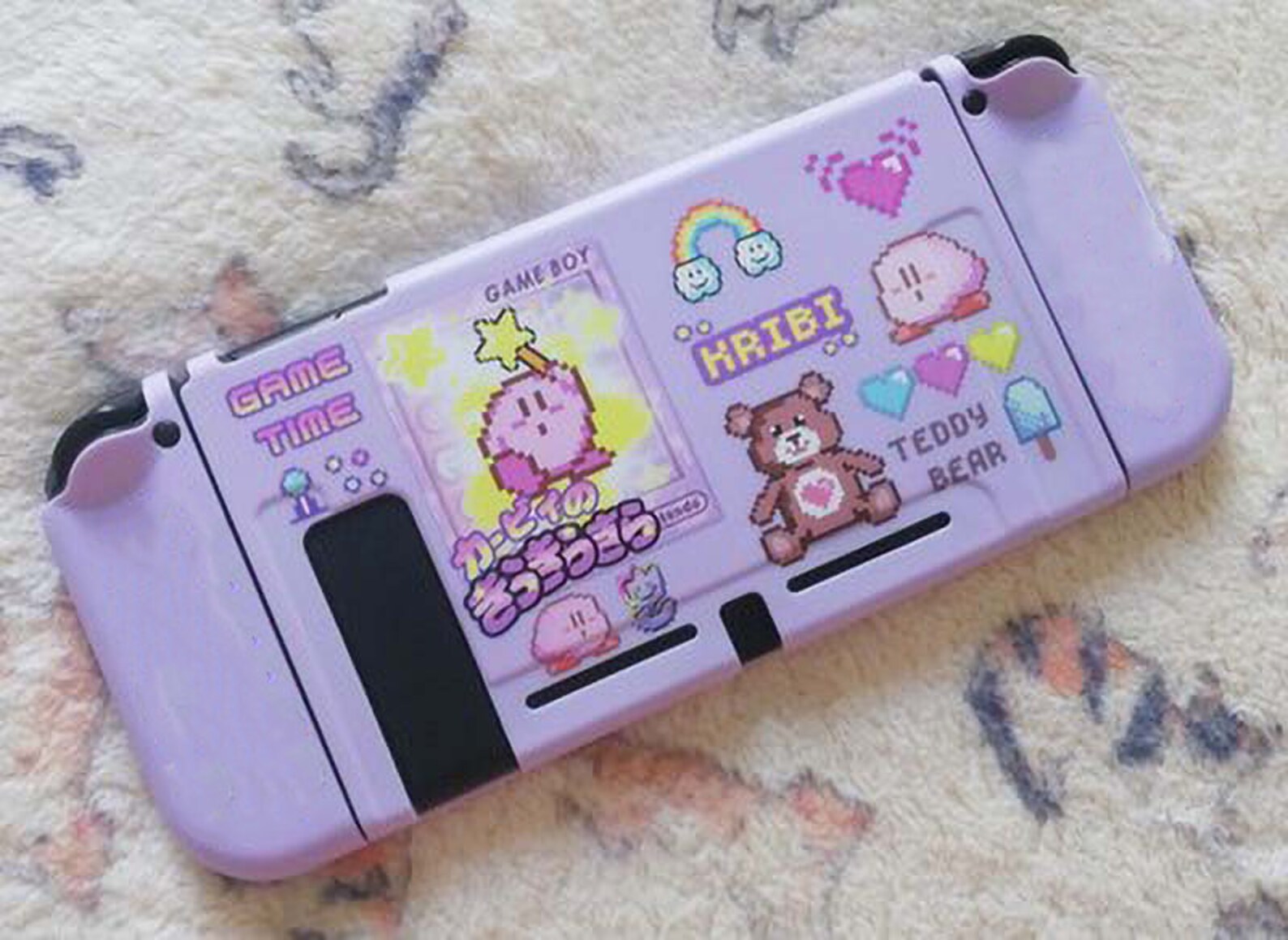 Switch Case / Soft Nintendo Switch Shell / Cute Kirby Cartoon - Etsy