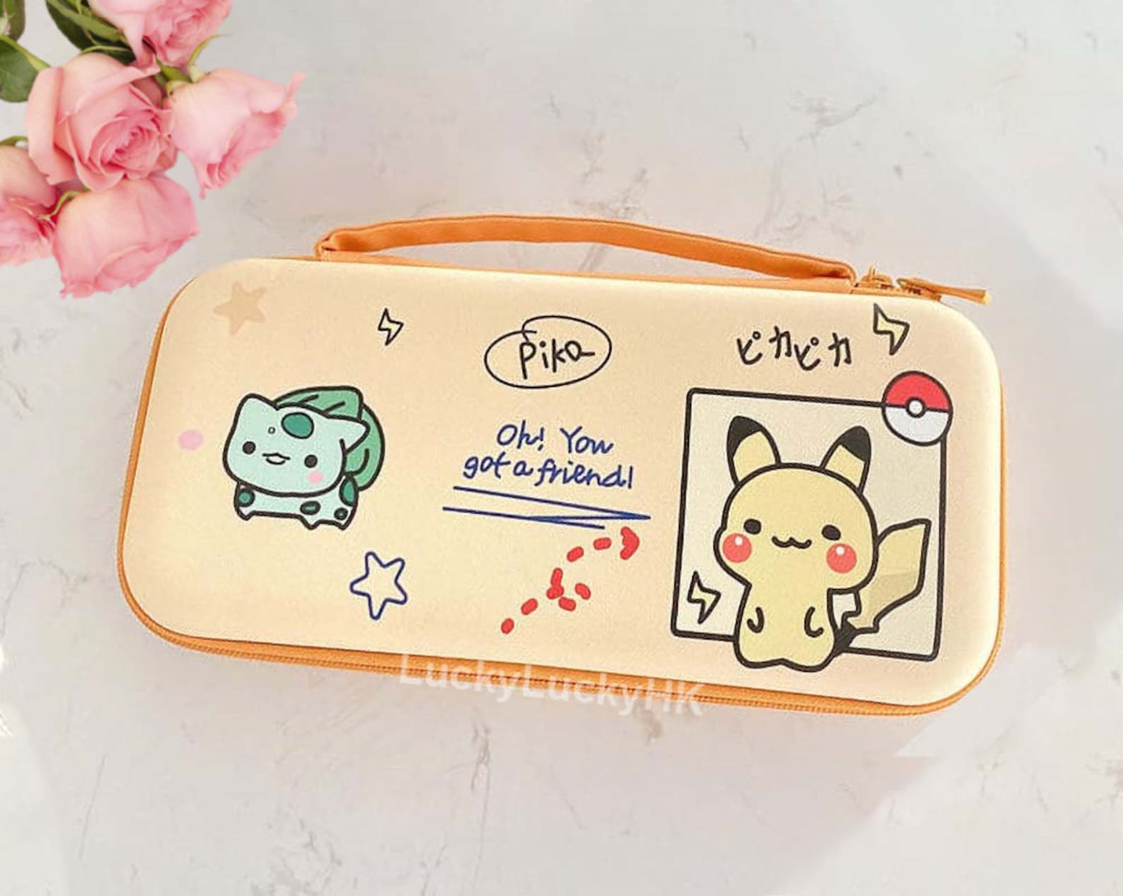 Switch Carrying Case /cute Cartoon Pikachu Nintendo Switch | Etsy