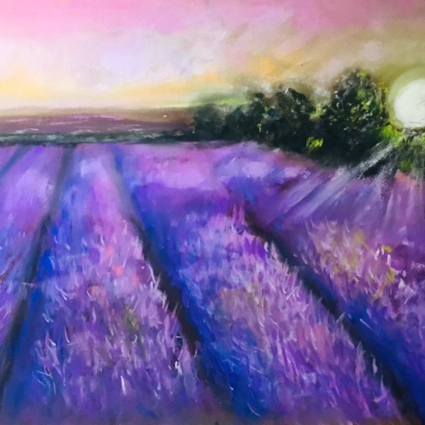 Soft Pastel Painting - Etsy