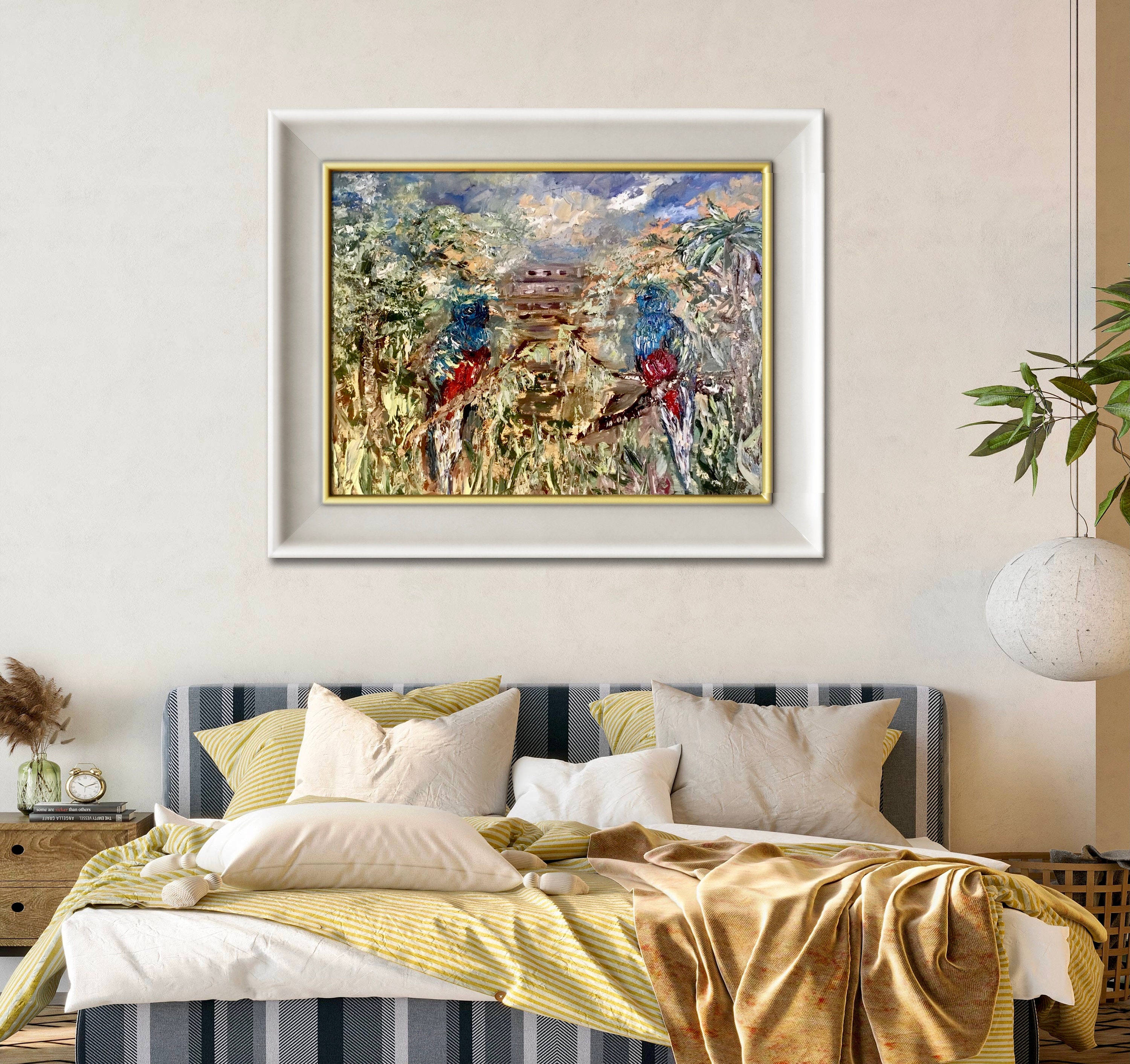 A Couple of Quetzal Birdsmayan Pyramid on the Background - Etsy