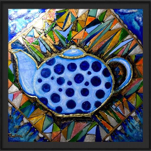 Stained Glass Teapot - Etsy