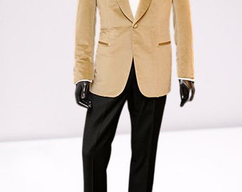 Golden Dinner Jacket | Etsy