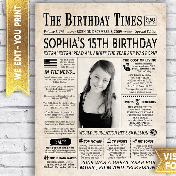 Back in 2009 Poster - Etsy