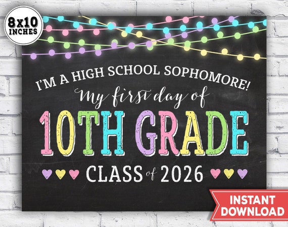 10th Grade Sophomore