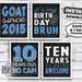 10th Birthday Printable Signs - 10th Birthday Party Decorations - BRUH ...