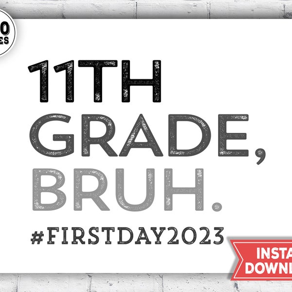 11th Grade - Etsy