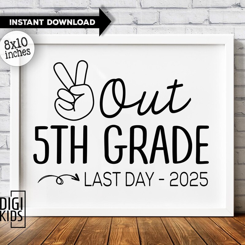 5th Grade Graduation - Etsy