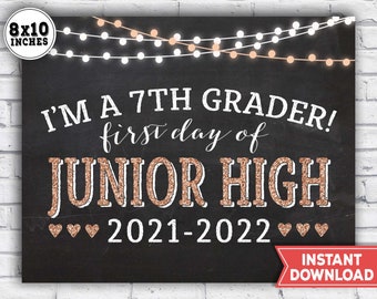 First Grade Sign | Etsy