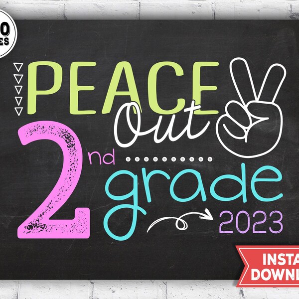 2nd Grade Last Day - Etsy