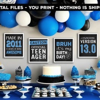 13th Birthday Boy - Etsy