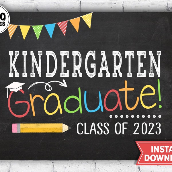 Kindergarten Quarantine Graduation Sign - Etsy
