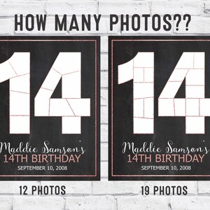 14th Birthday Girl Decorations - 14th Birthday Signs - 14th Birthday ...