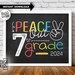 Last of 6th Grade Sign Last Day of School Sign 2025 Goodbye Sixth Grade ...