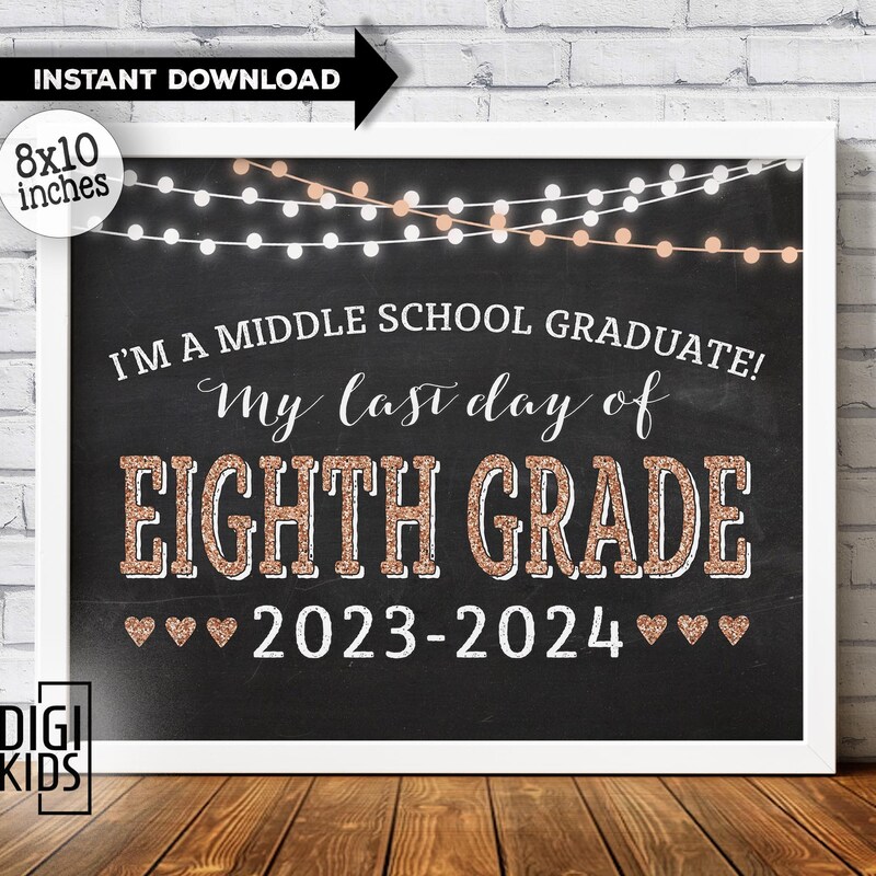 8th Grade Graduation - Etsy