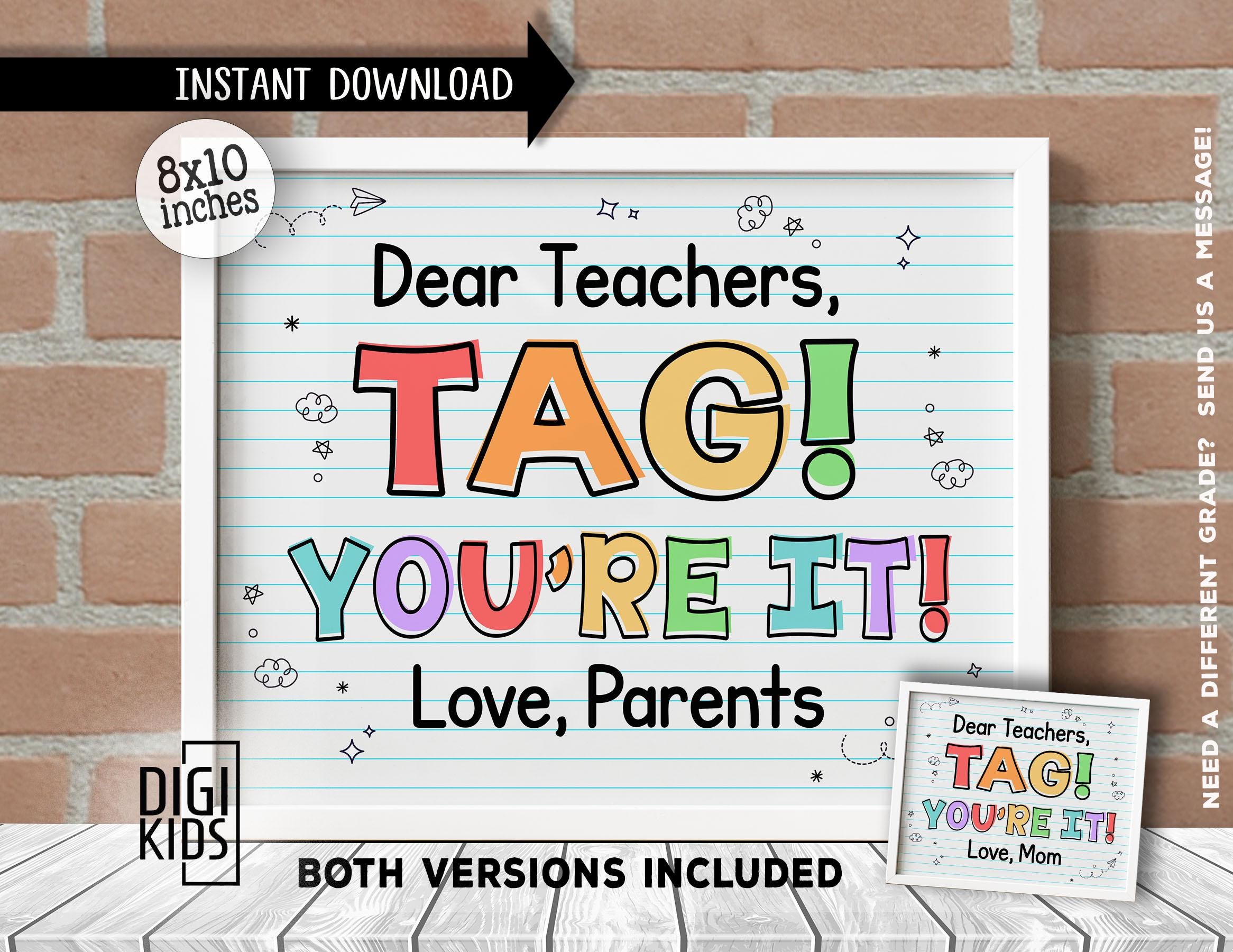 First Day of School Printable Sign - Funny Mom Back to School ...