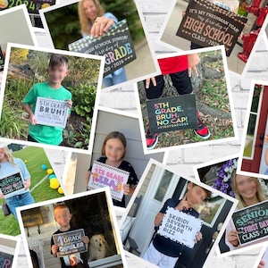 First Day of 4th Grade Sign - First Day of School Printable 2025 ...