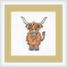 Highland Cow - Cross Stitch Chart/pattern - PDF Download - Etsy