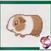 Guinea Pig Cross Stitch Chart/pattern PDF Download - Etsy