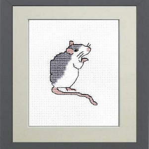 Fancy Rat Cross Stitch Chart/pattern PDF Download - Etsy