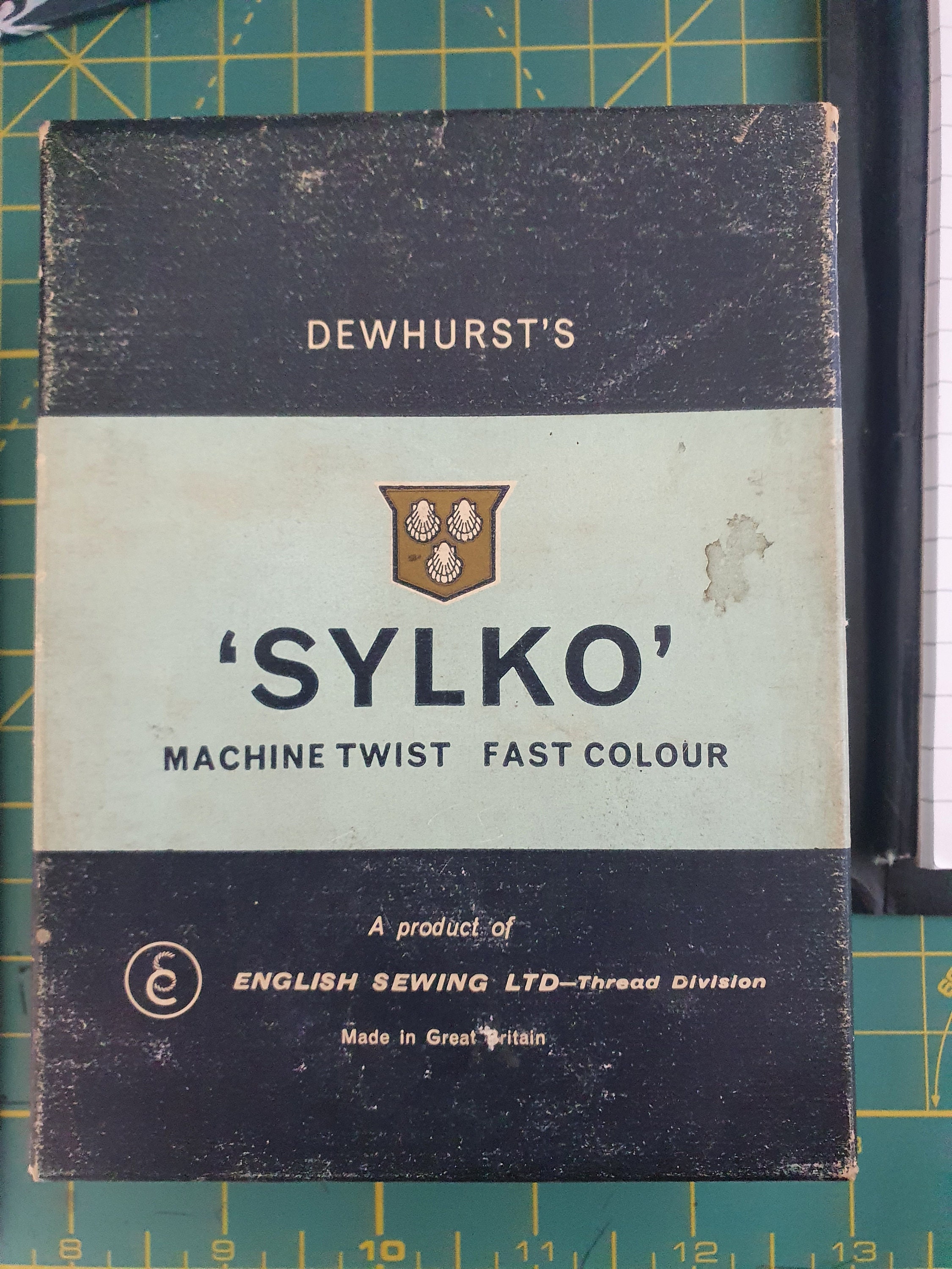 Vintage Sylko Machine Twist Thread Box for Display - Etsy