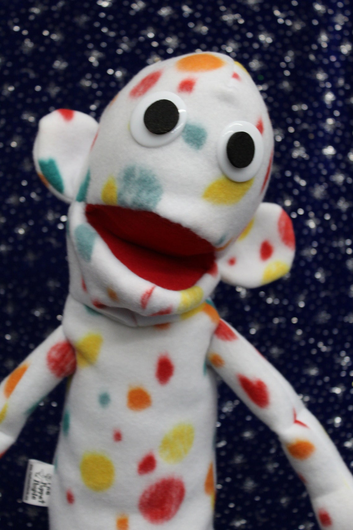 Polka Dots naked Puppet Limited Edition - Etsy