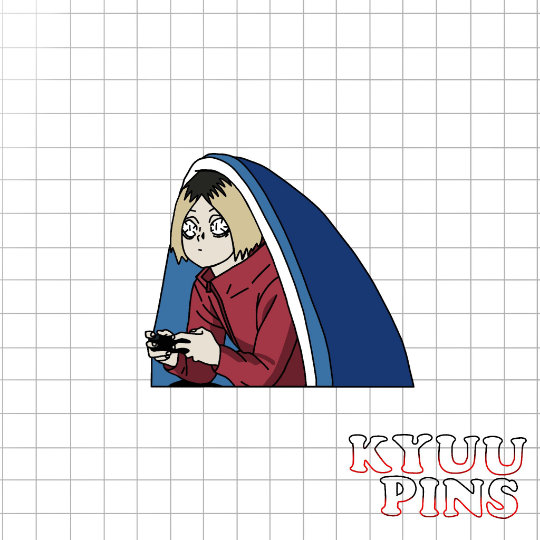 Haikyuu Gamer Boy Hard Enamel Pin - Etsy