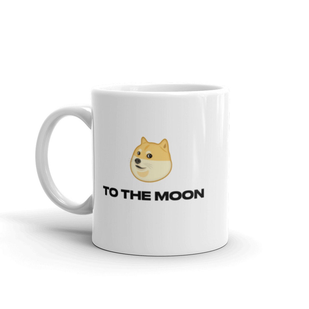Doge to the Moon Mug - Etsy