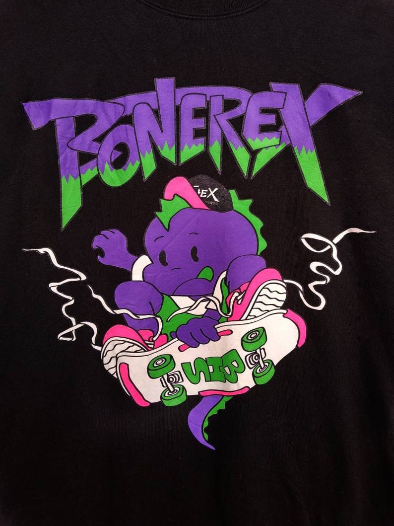 Vintage Cartoon Bonerex BSH Skateboard Big Logo Printsize - Etsy