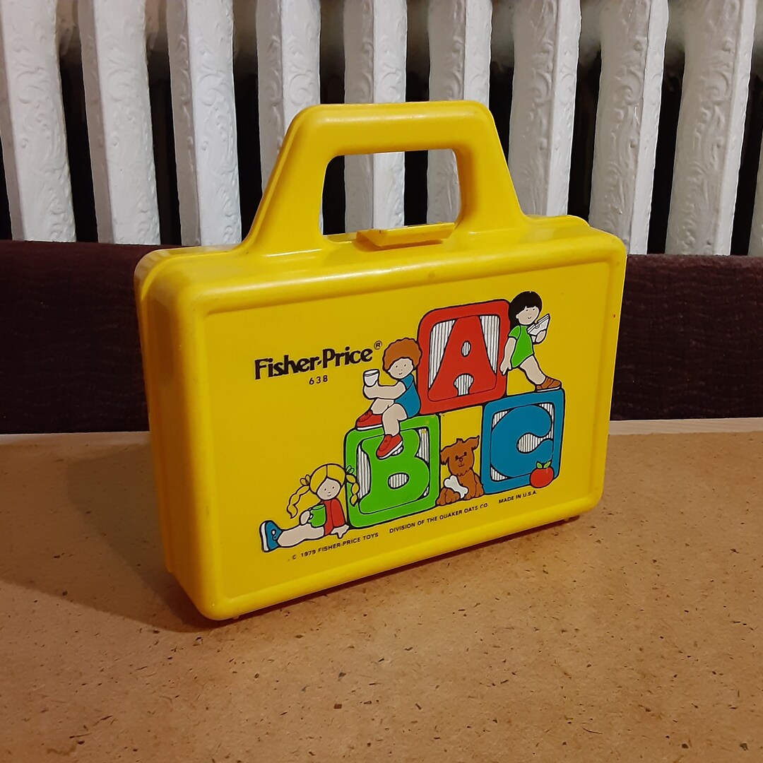 Fisher price toy box plastic store