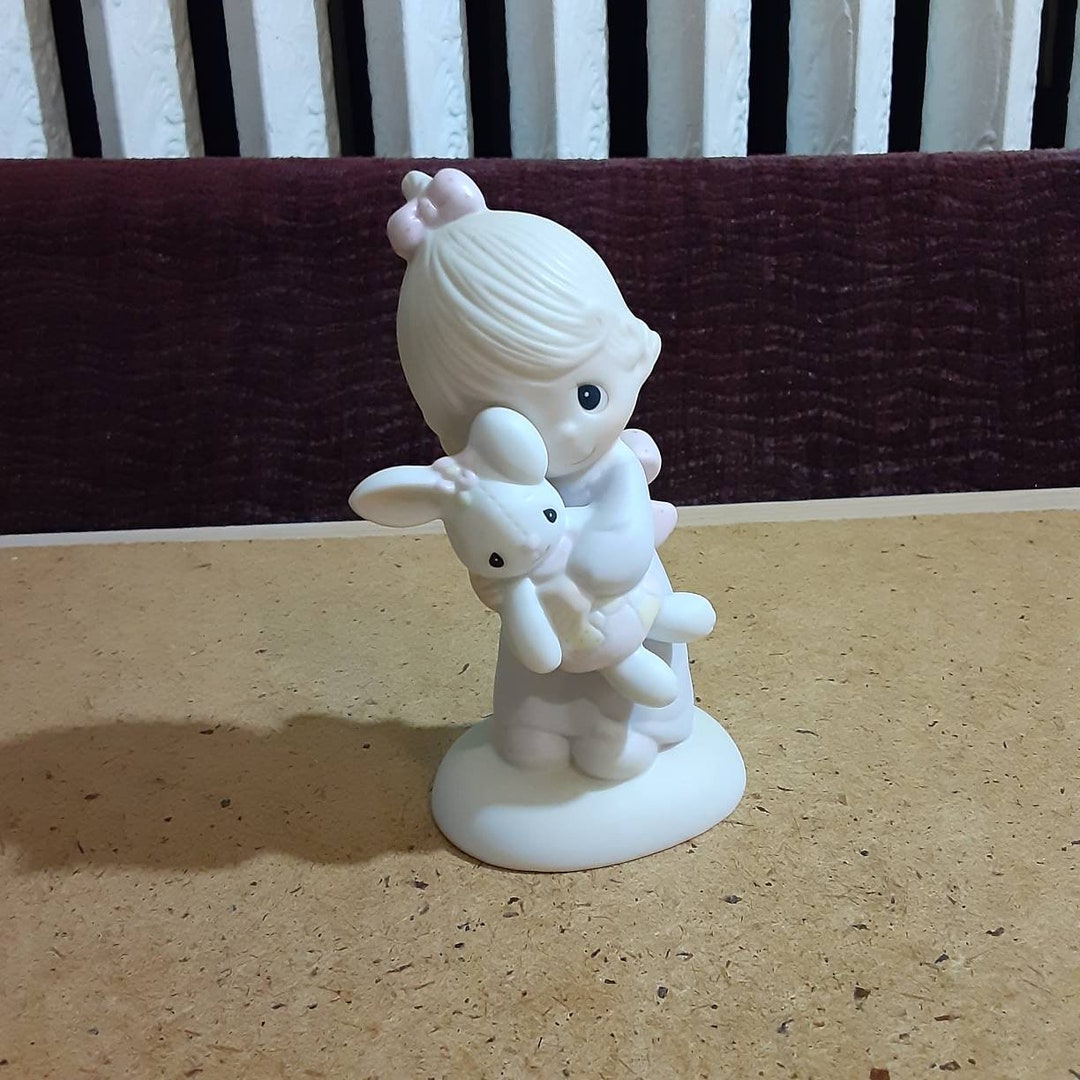 Vintage jesus Loves Me, Classic Precious Moments Keepsake 1978 Enesco ...