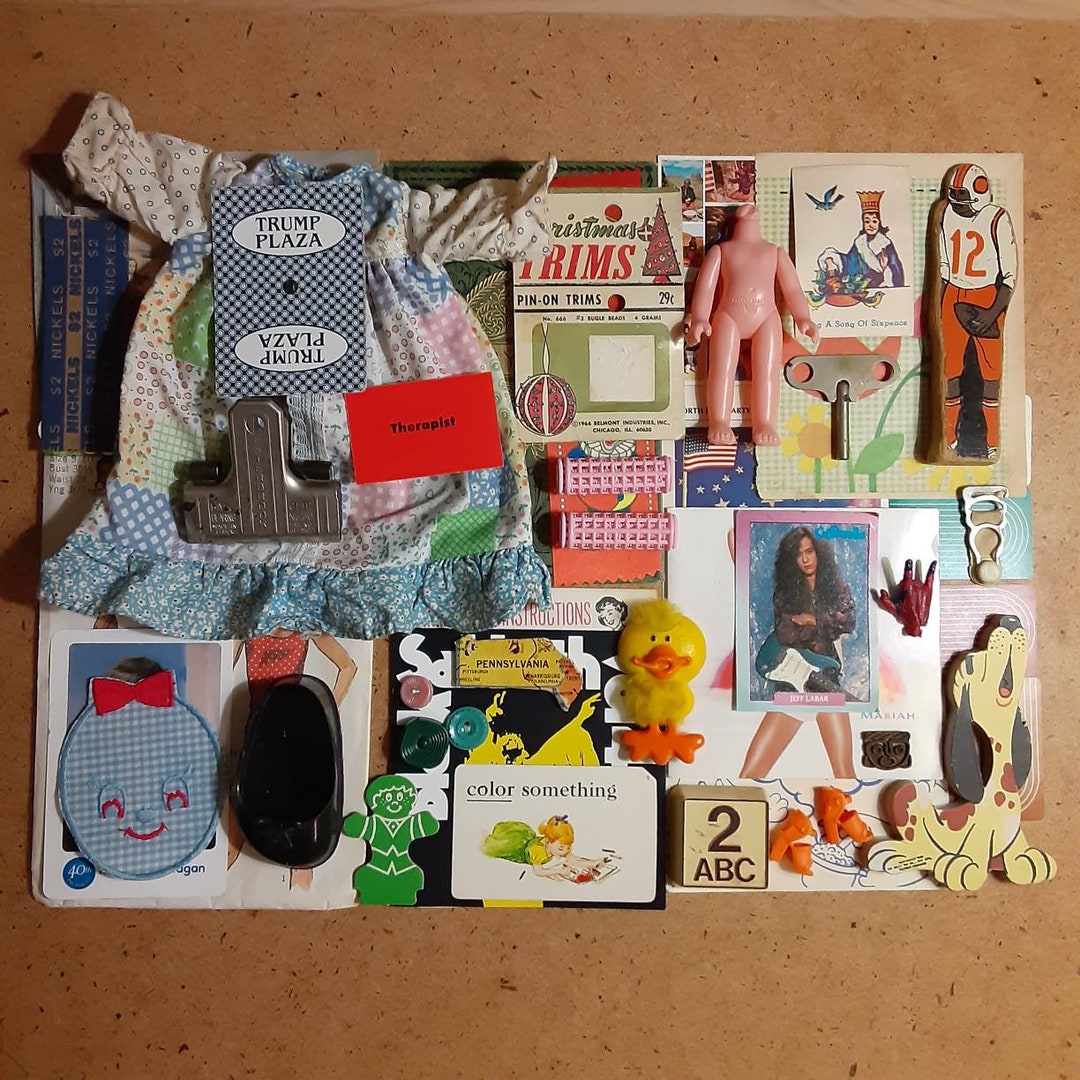 40+ Mixed Media Items, Mostly Vintage Artist Junk Drawer Pieces for ...