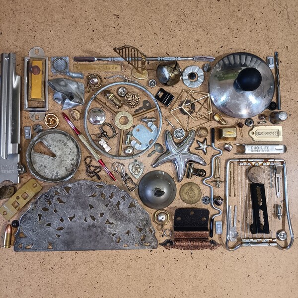 Metal Scraps for Art - Etsy