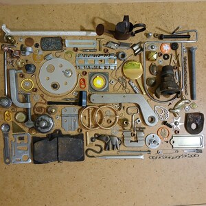 90+ Metal Items for Altered Art Mixed Media Curio Steampunk Assemblage ...