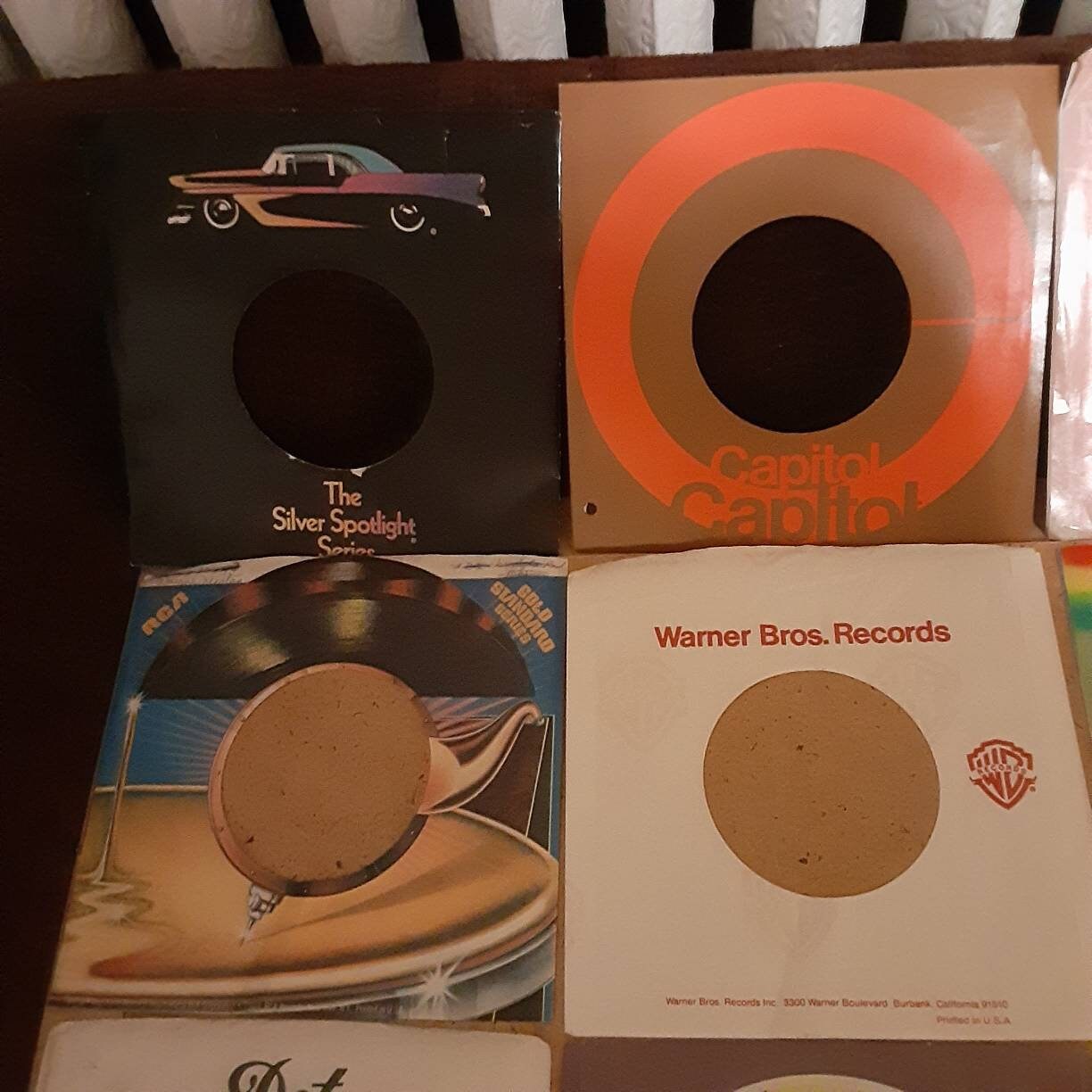 16 vintage 45 RPM record sleeves from music company recording | Etsy