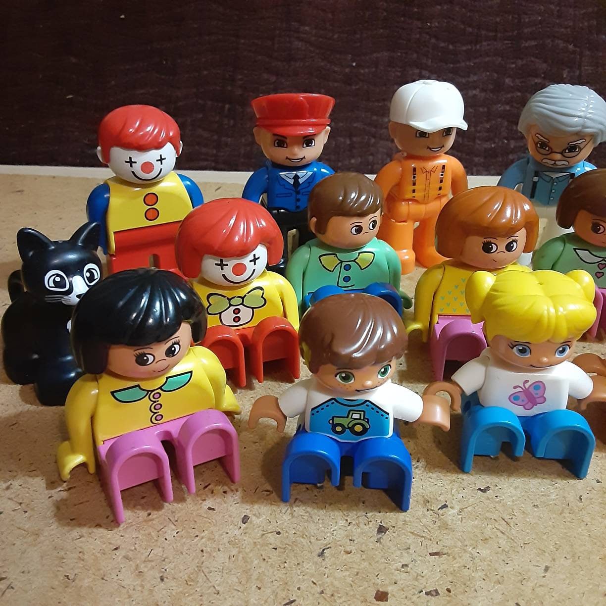 18 Lego Duplo action figures & animals mini characters | Etsy