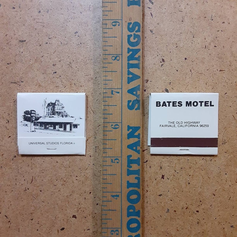 Bates Motel Matchbook Alfred Hitchcock Psycho Memorabilia - Etsy