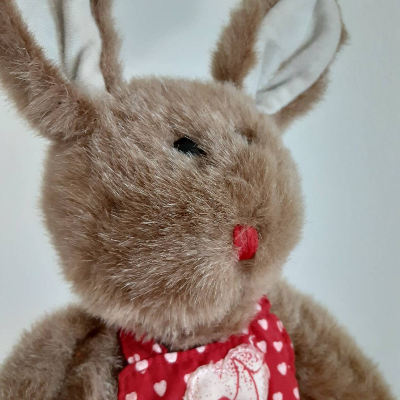 Vintage Bunny Rabbit Tan Plush Plushie Stuffed Toy 1996 | Etsy