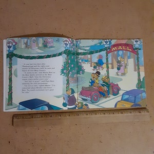 1984 the Berenstain Bears "meet Santa Bear" Paperback for Reading ...